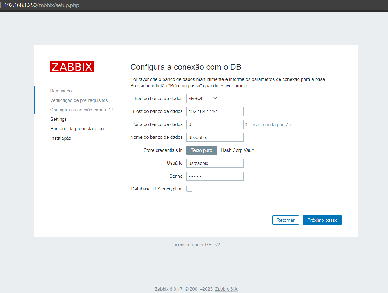 Instalando O Zabbix 6 0 E Mariadb 02 Camadas Erick Andrade